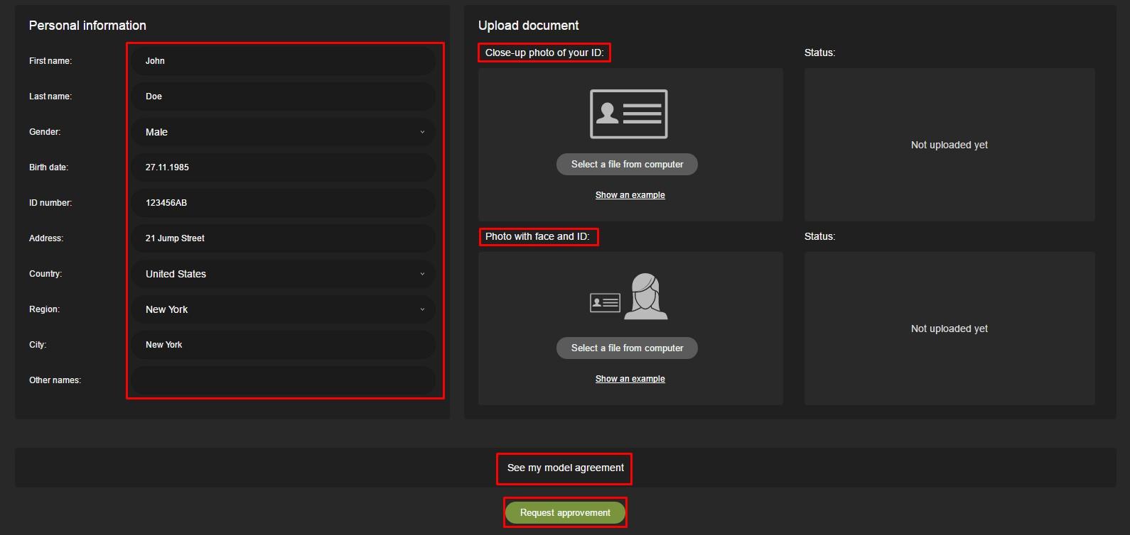 Personal Information – Stripchat FAQ
