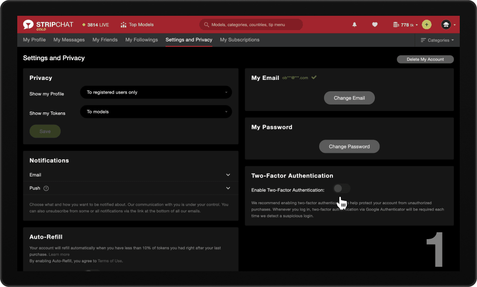 Two factor Authentication How To Set It Up Stripchat FAQ two-factor-authentication-how-to-set-it-up-stripchat-faq
